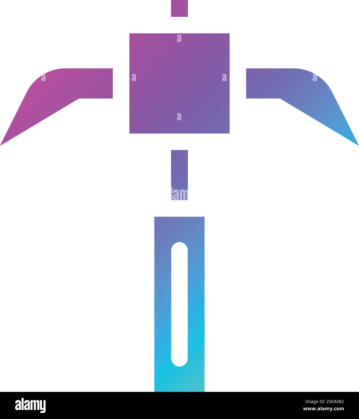 Mining pickaxe icons set hi-res stock photography and images - Alamy