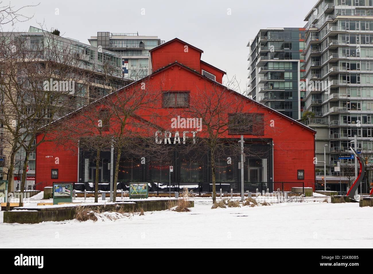 The Salt Building, home of Craft Beer Market, in Olympic Village ...