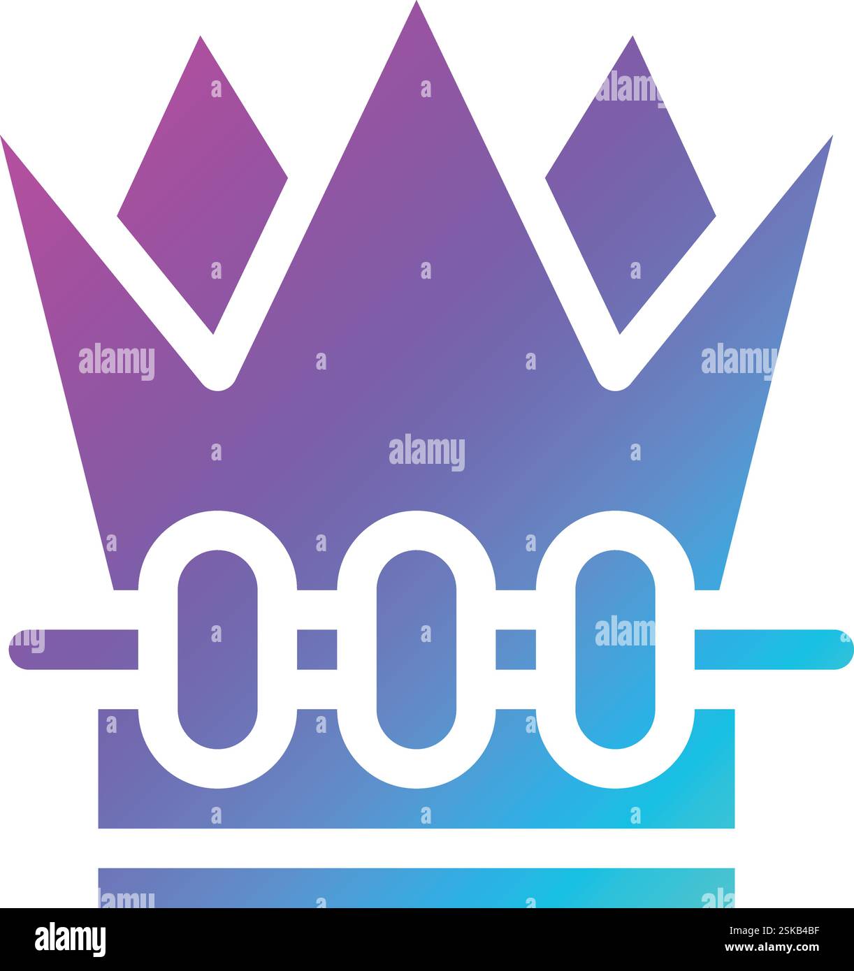 Crown Vector Icon Design Illustration Stock Vector Image & Art - Alamy