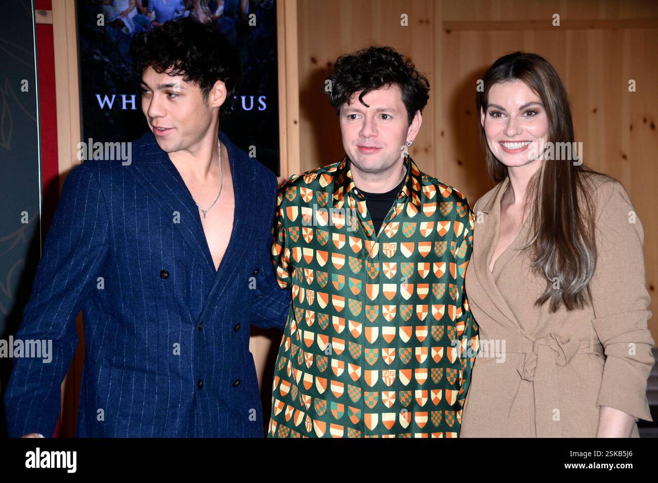 Frederic Balonier, Christian Friedel und Rebecca Kunikowski bei der ...