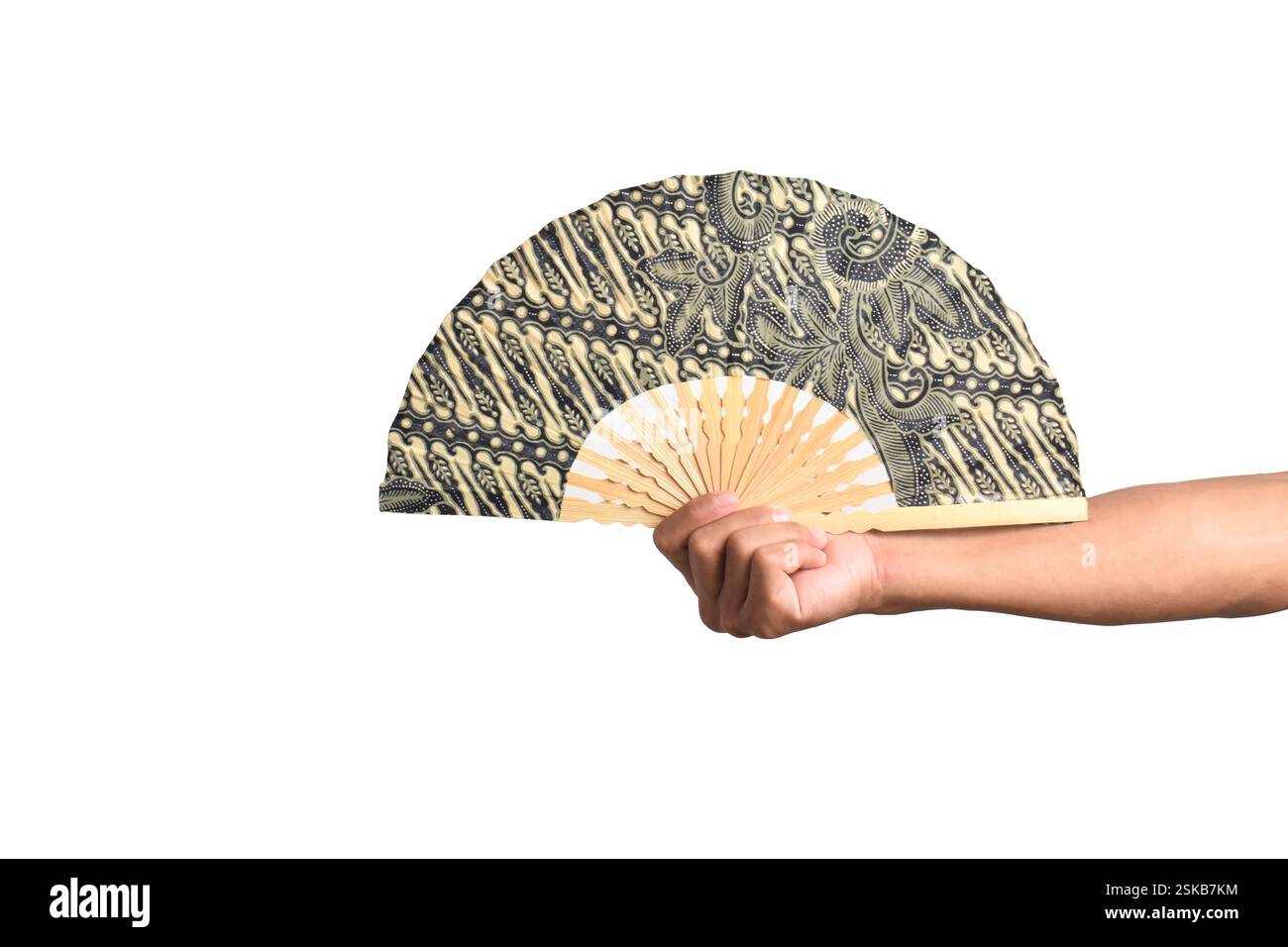 Open folding chinese fan Cut Out Stock Images & Pictures - Alamy