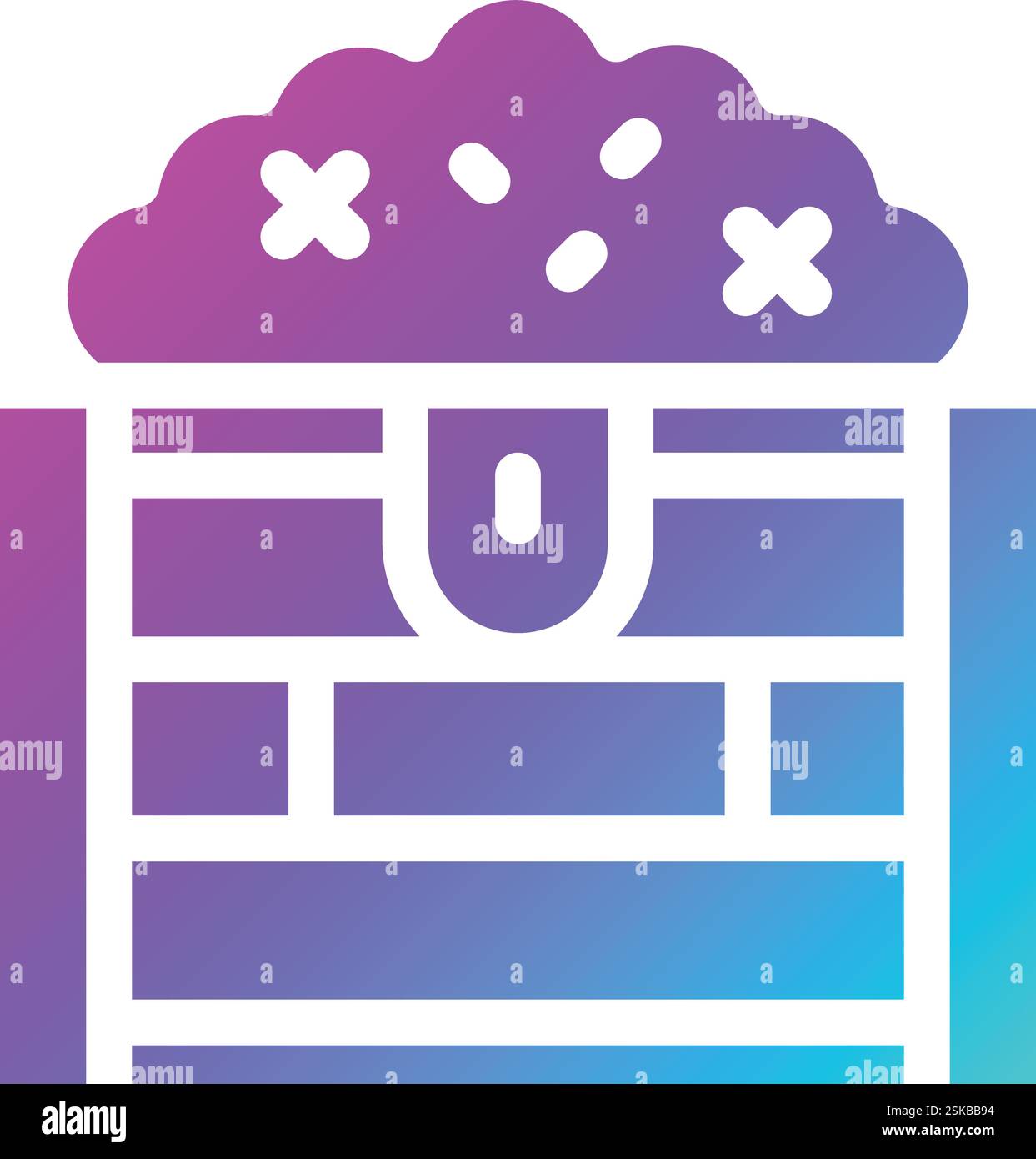 Treasure chest icons hi-res stock photography and images - Alamy