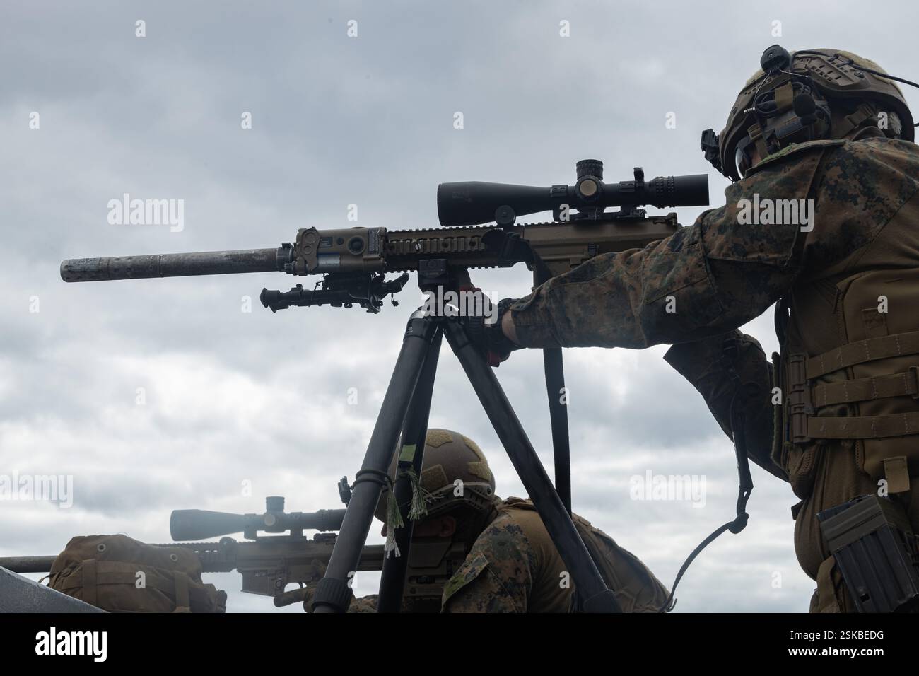 U.S. Marines with Battalion Landing Team 2/4, 31st Marine Expeditionary ...