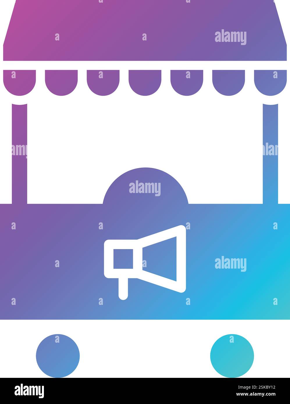 Booth Vector Icon Design Illustration Stock Vector Image & Art - Alamy