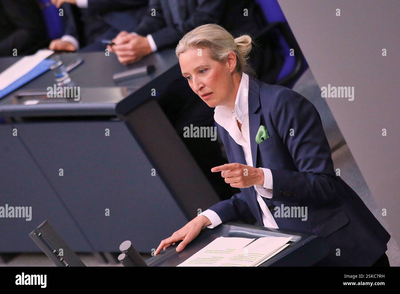 Berlin, Deutschland, 11.02.2025: Deutscher Bundestag: 212 ...