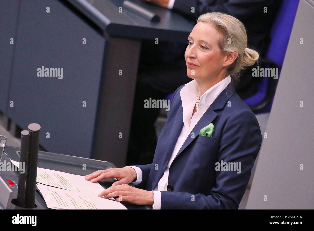 Berlin, Deutschland, 11.02.2025: Deutscher Bundestag: 212 ...