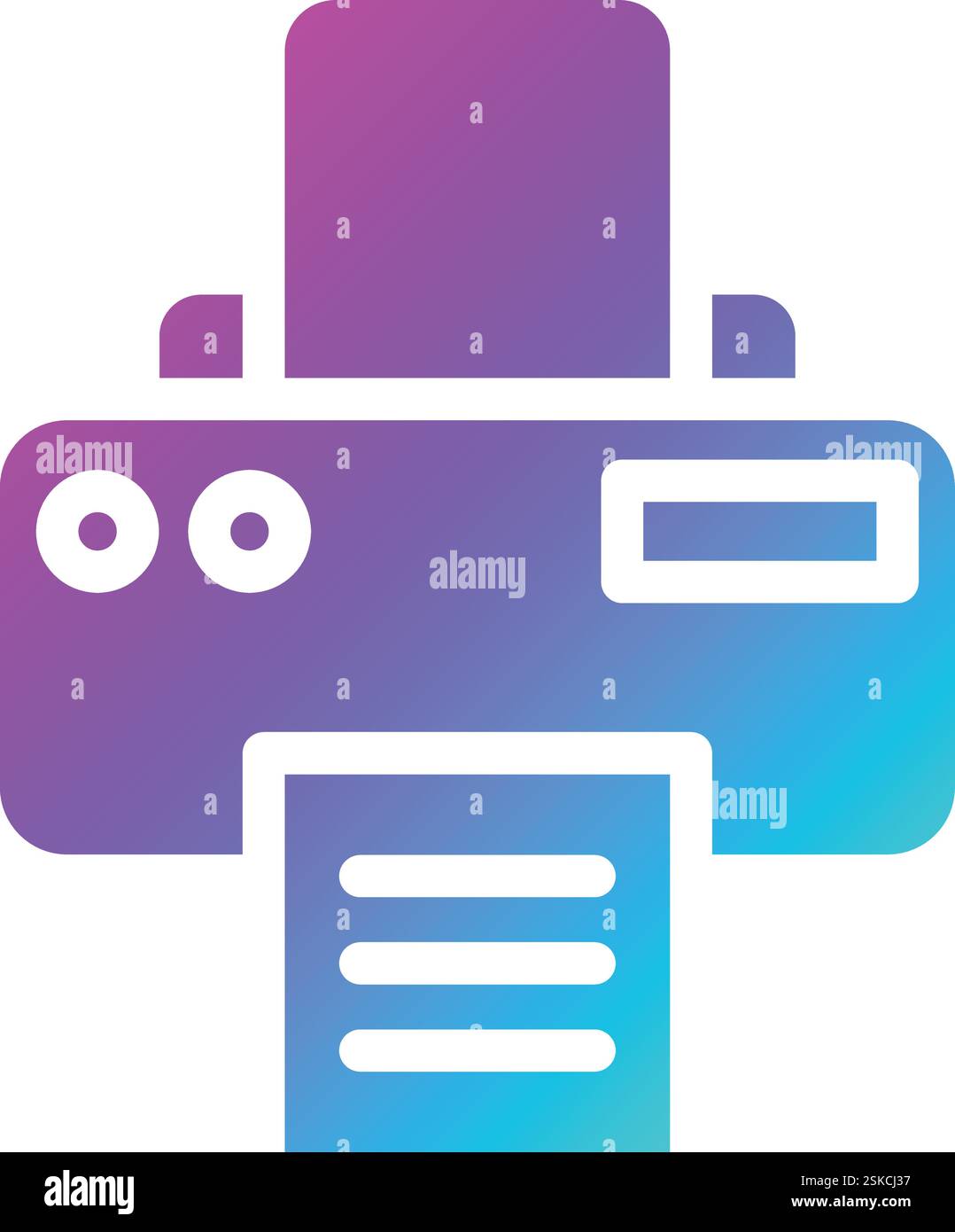 Printer Vector Icon Design Illustration Stock Vector Image & Art - Alamy