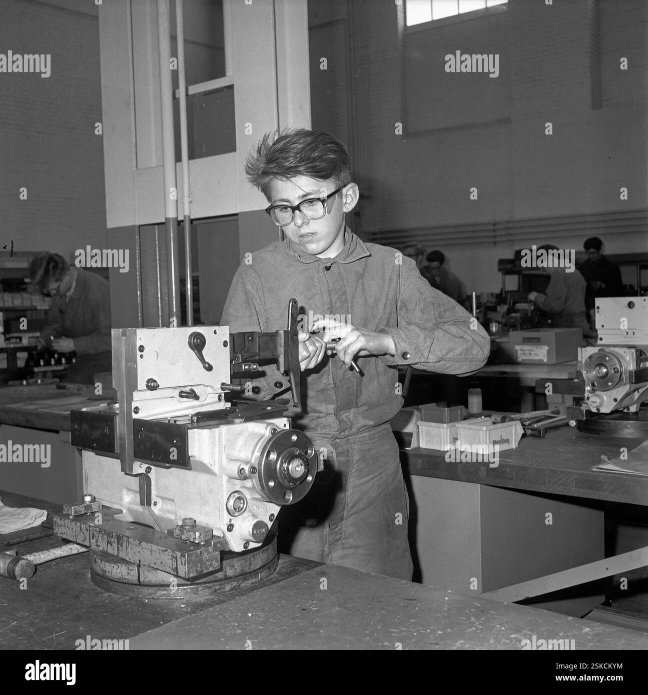 Neue Lehrwerkstätte der Sulzer-Werke, Winterthur 1961#New training ...