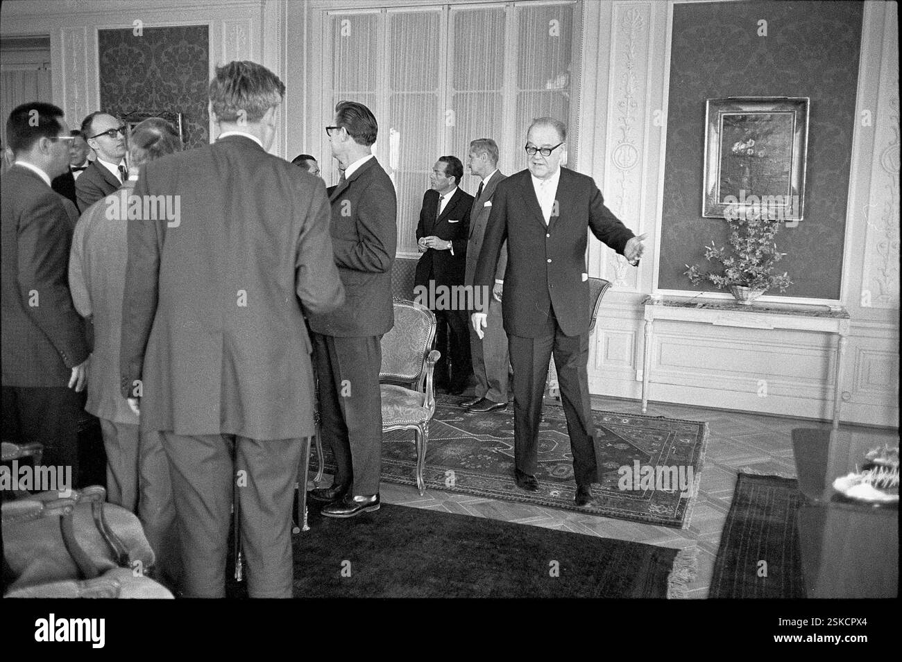 Premierminister Tage Erlander in Bern 1969#Prime minister Tage Erlander ...