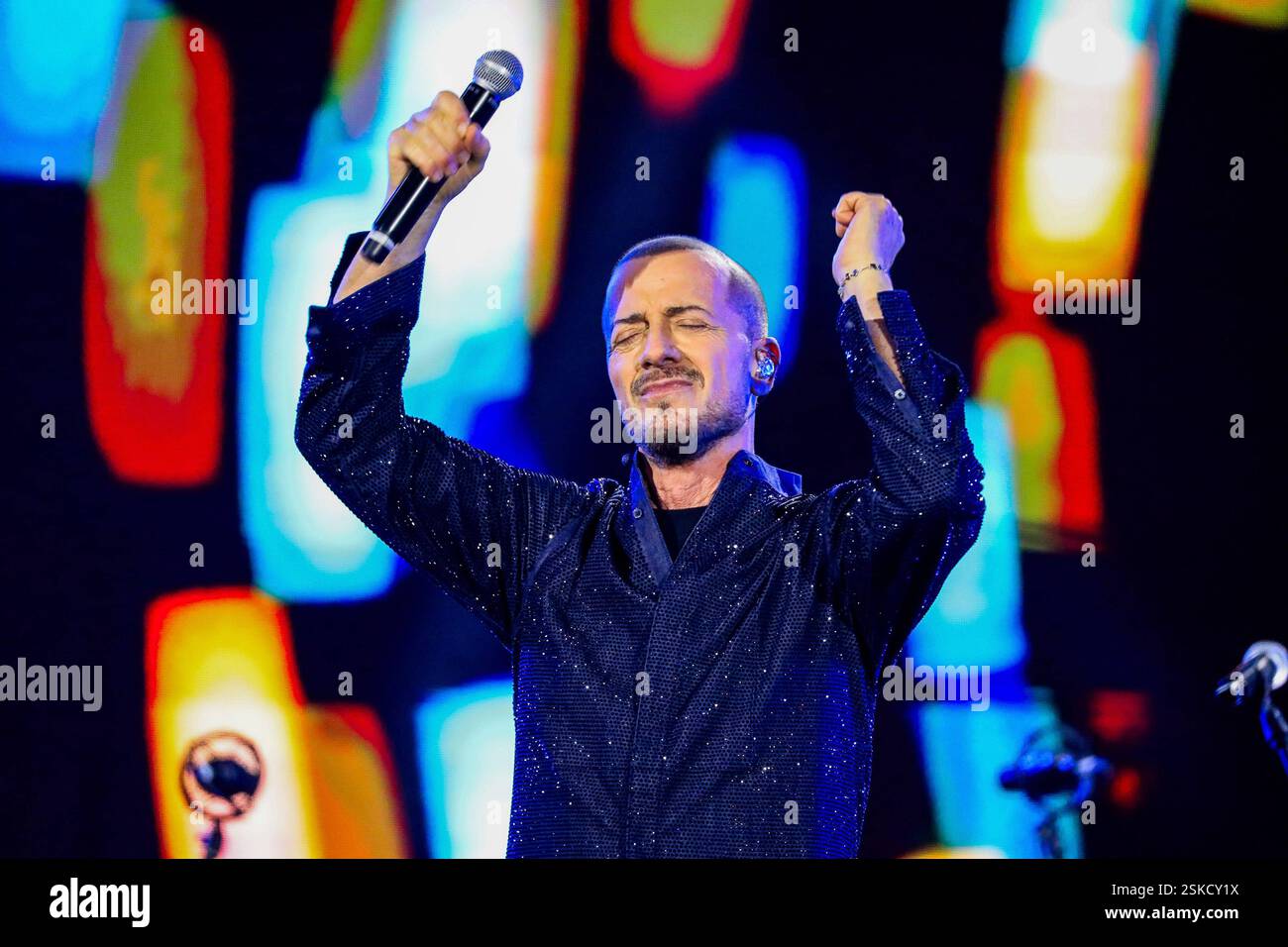 Italian singer Music Concert - 2025-02-11 RAF IN CONCERT ON THE SUZUKI ...