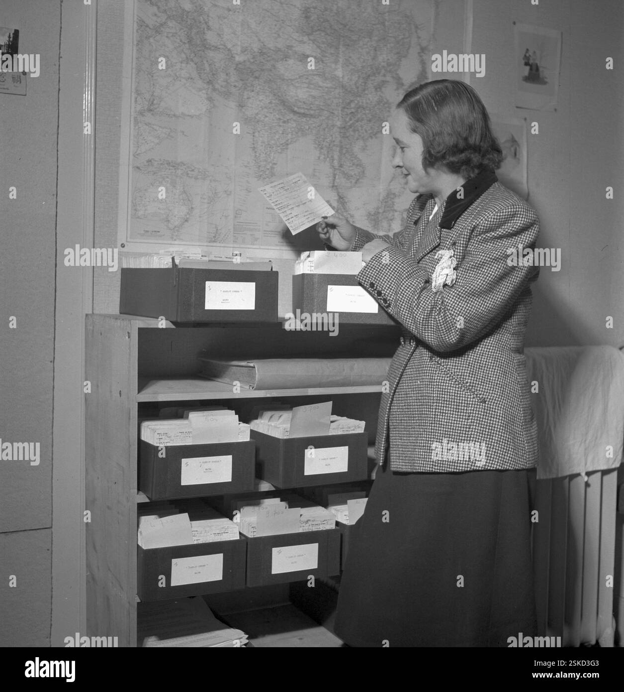 Korea-Dienst beim I.K.R.K., Genf 1950; Gefangenen-Kartei#Corea service ...