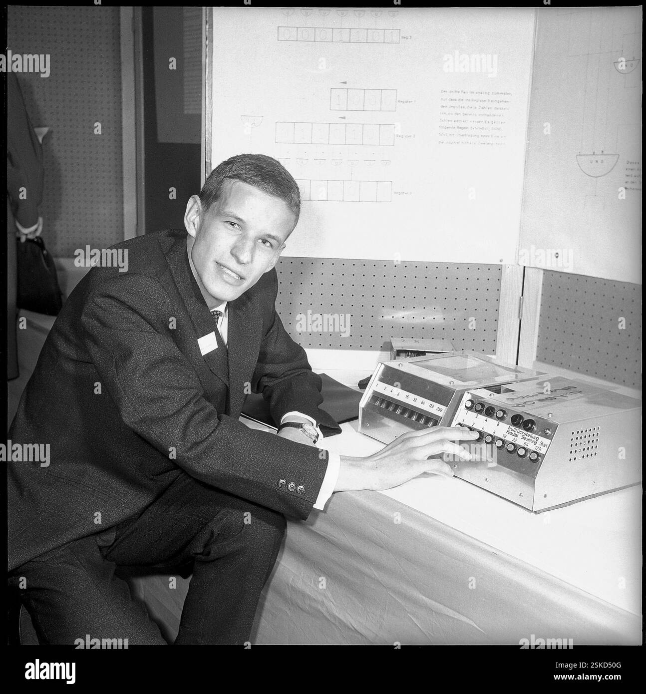 Mathematik--- Schweizer Jugend Forscht, Teilnehmer Ralph Eichler; Basel ...