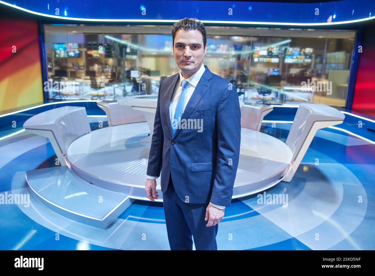 Berlin, Germany. 11th Feb, 2025. Jan Philipp Burgard, editor-in-chief ...