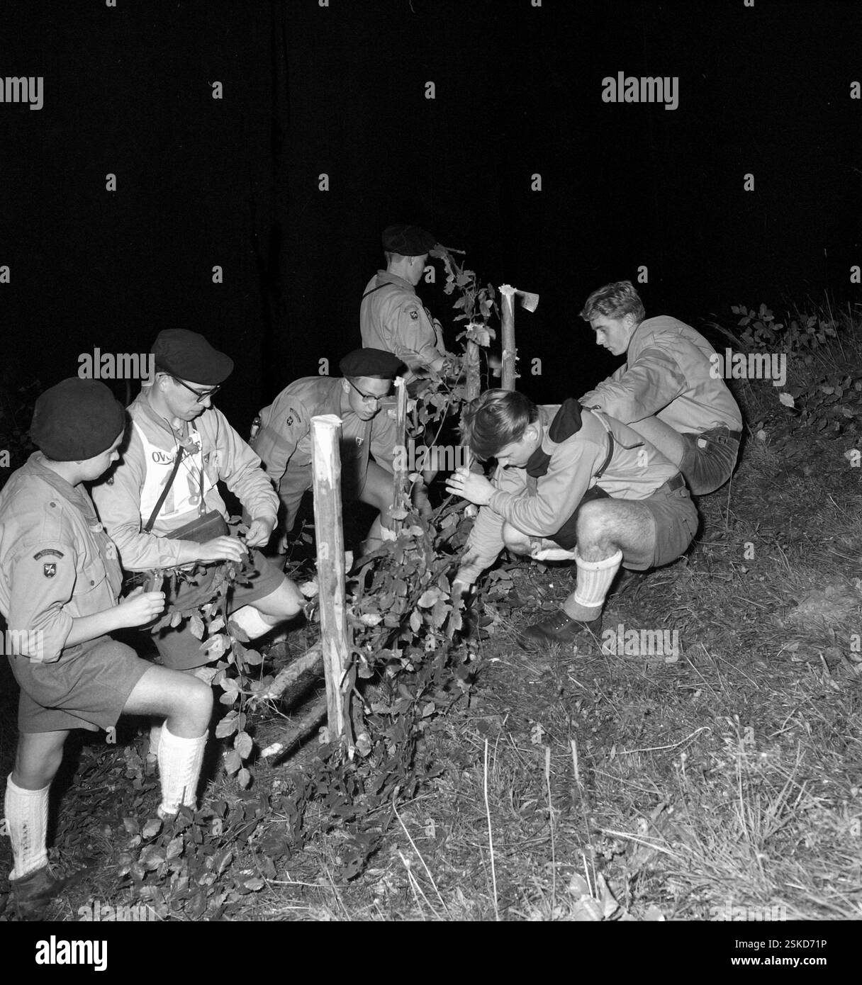 Pfadfinder 1962: 44 Roverrotten kämpfen um das Roverschwert#Rover ...