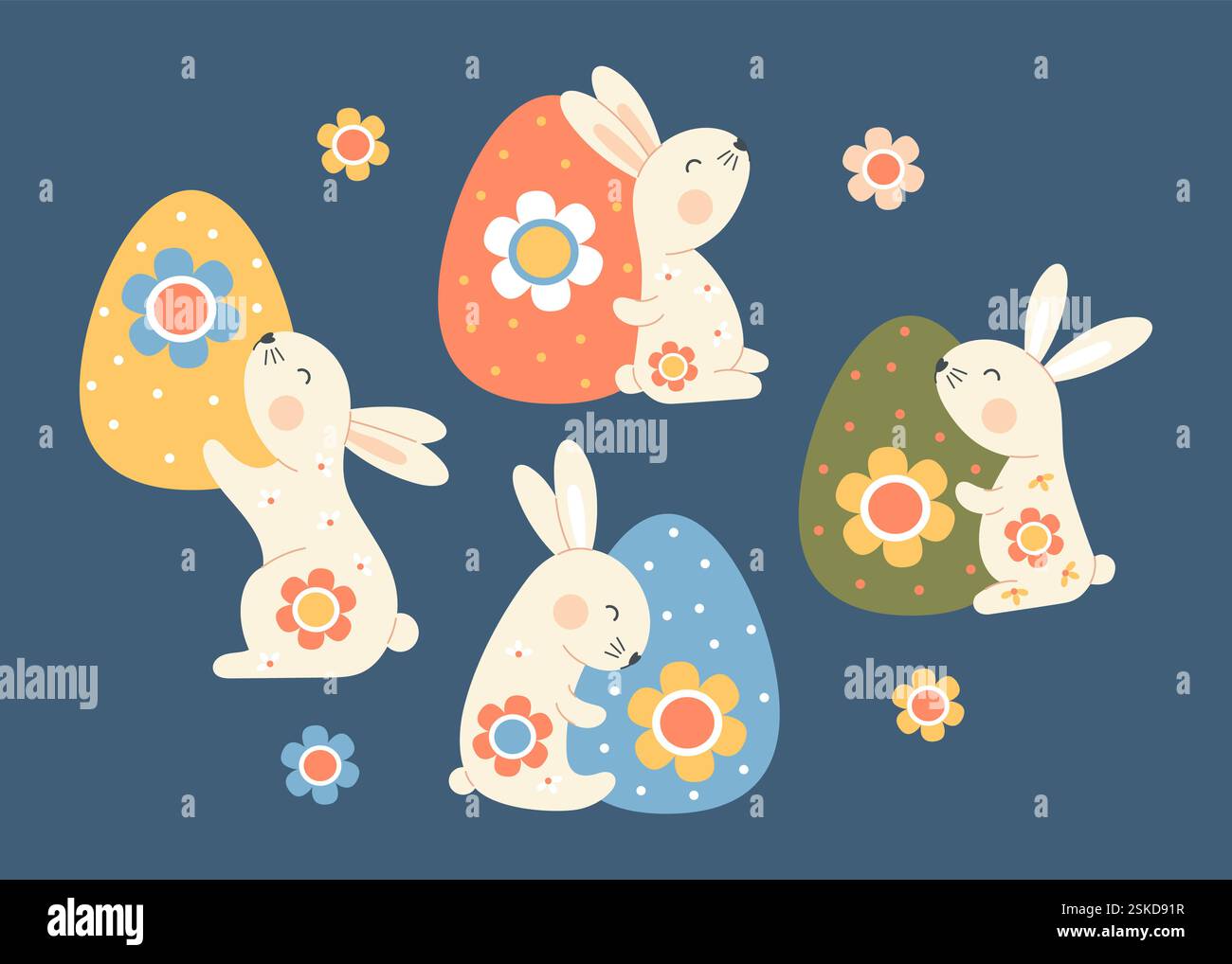 Ill bunny Stock Vector Images - Alamy