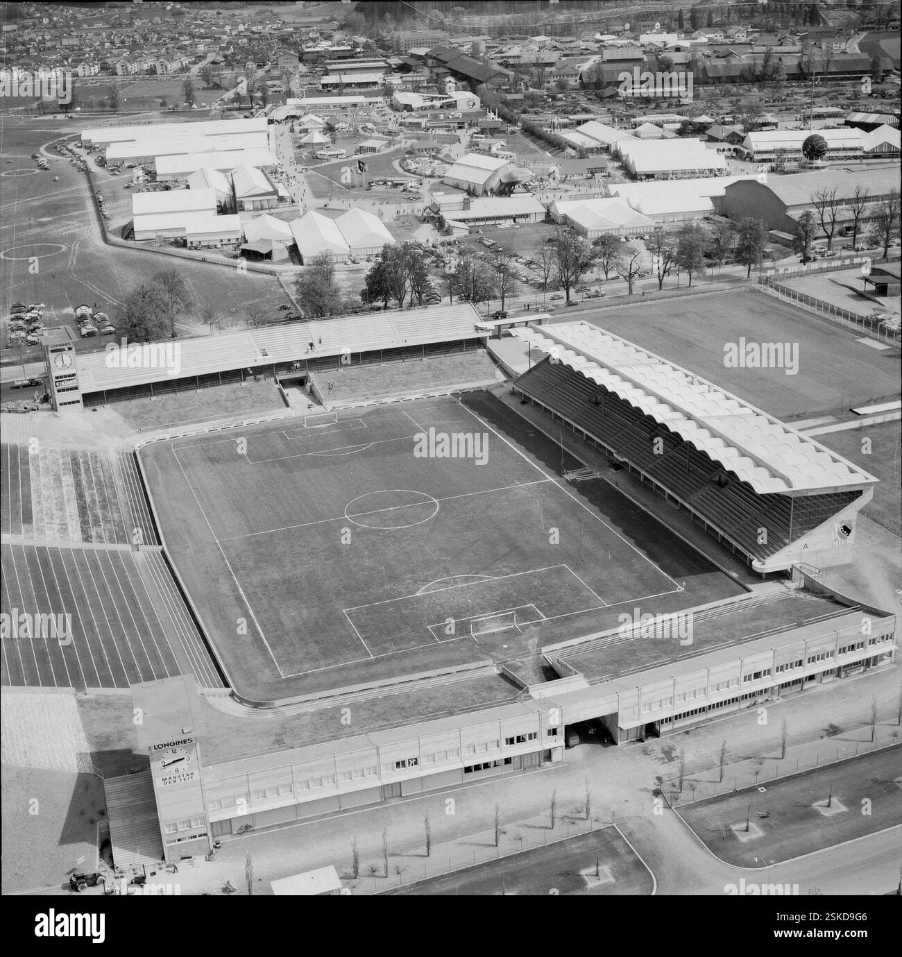 Wankdorf-Stadion in Bern, 1953#Wankdorf stadium, Berne, 1953- RDB BY ...