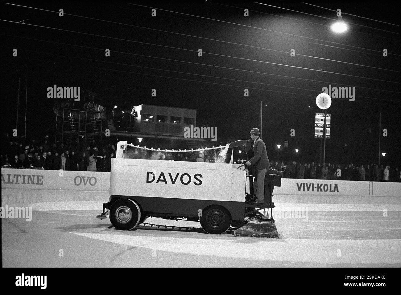 Zamboni machine Black and White Stock Photos & Images - Alamy