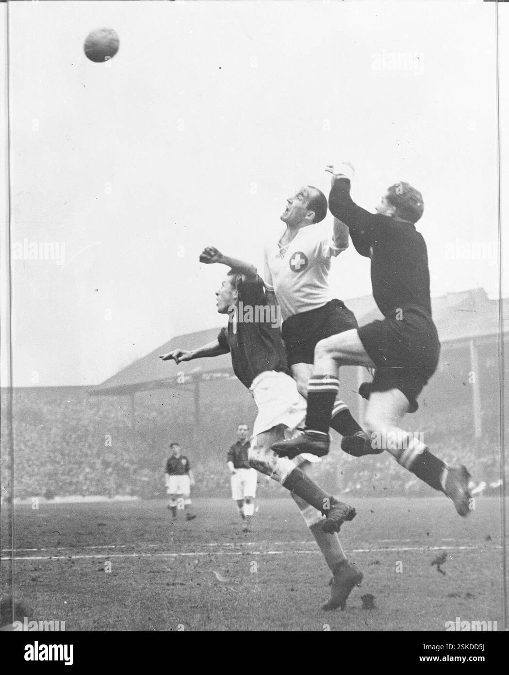 Freundschaftsspiel England B - Schweizer Auswahl, Sheffield, 1950 ...