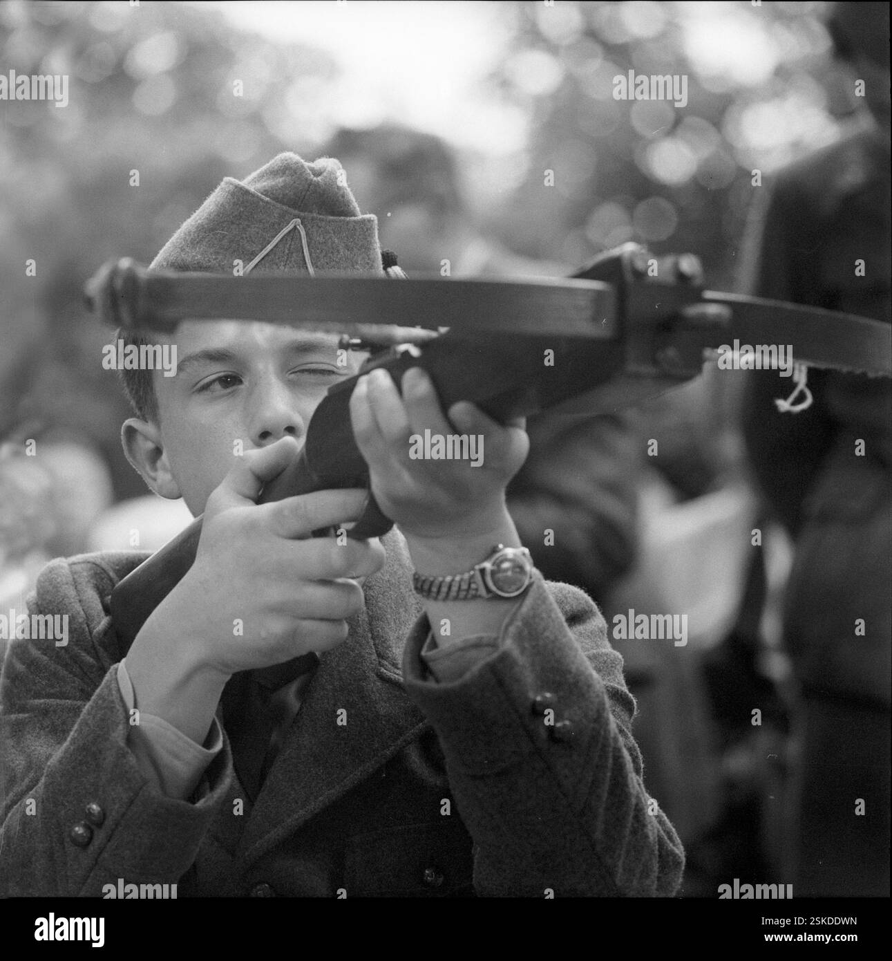 Kadette, cadet--- 483. Jahrestag der Schlacht von Murten, 1959: Kadette ...