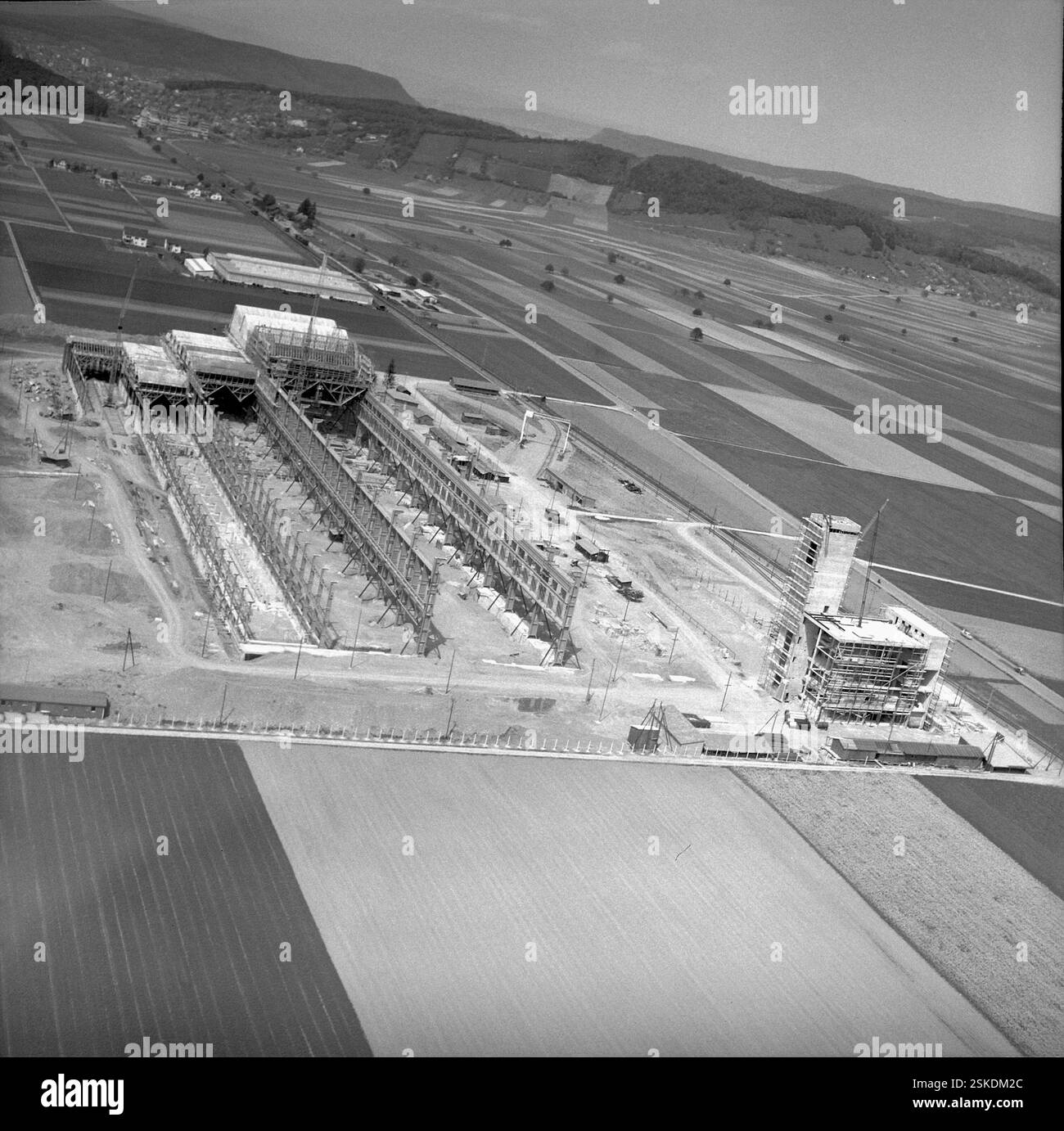 BBC Fabrikgebäude Birrfeld 1958#BBC factory buildings Birrfeld 1958 ...