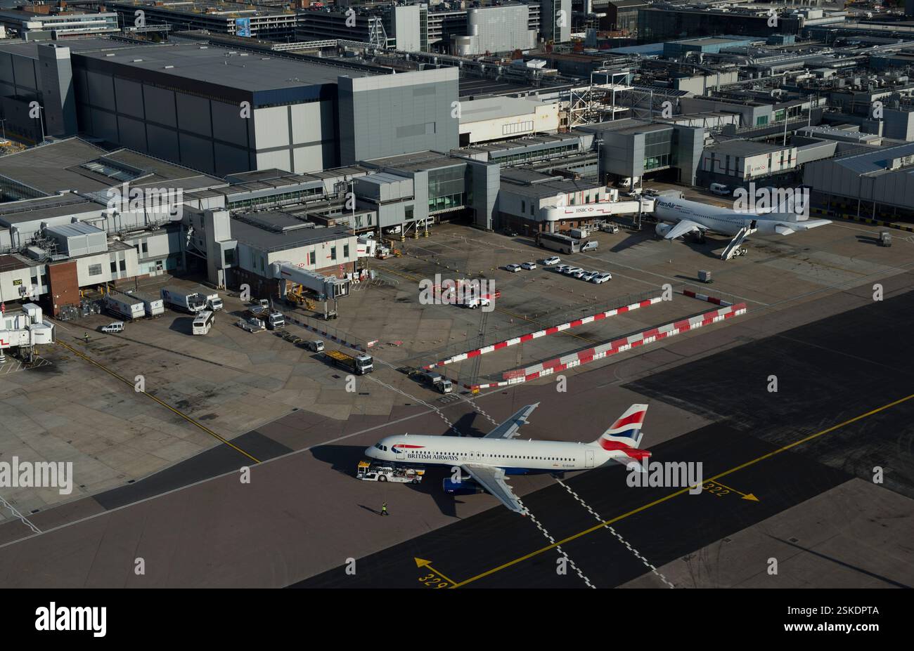 File photo dated 11/10/2016 of a general view of London's Heathrow ...