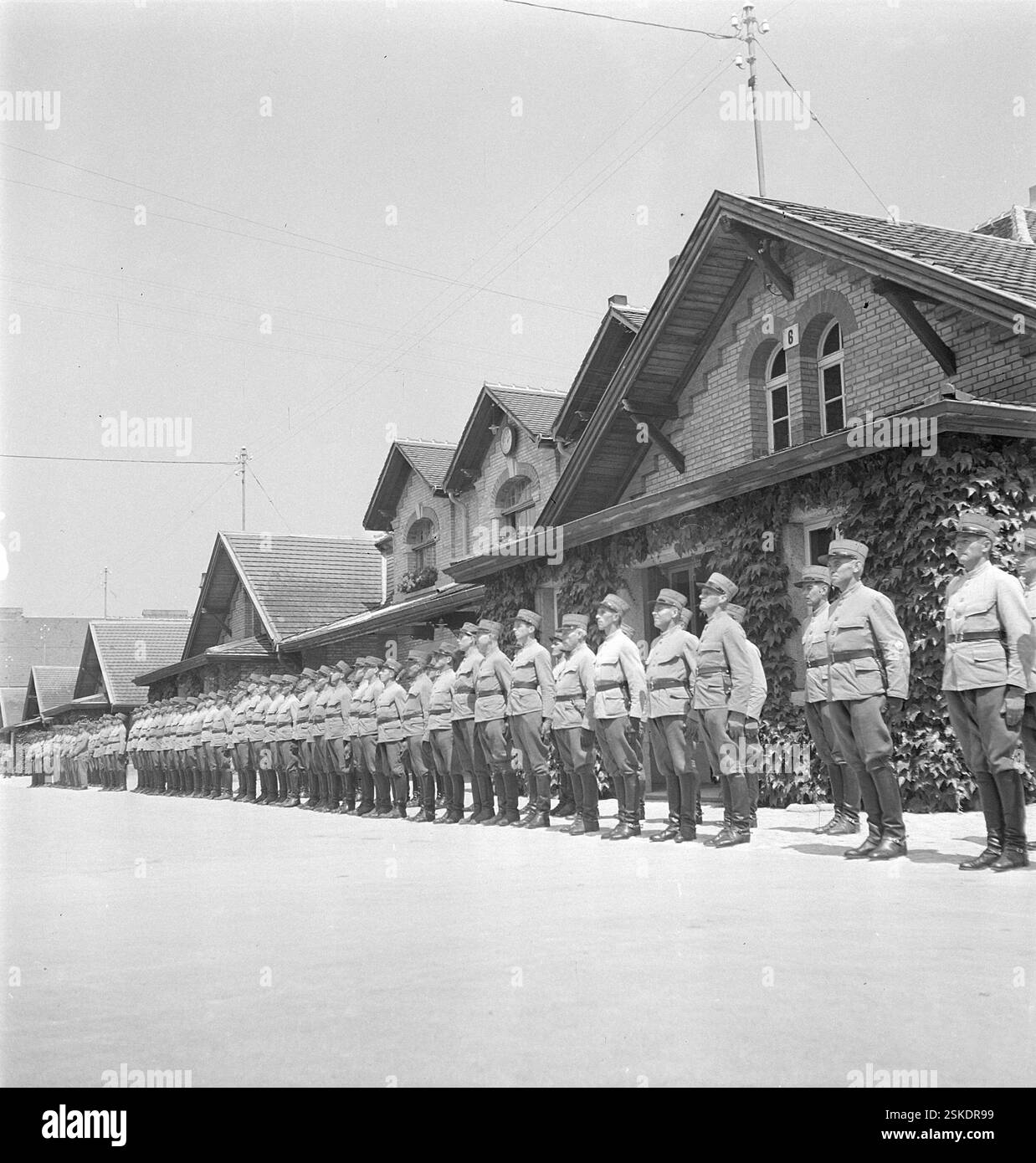 Kavallerist, Kavalleristen, Remonten-Depot; Bern ca. 1941#Cavalryman ...