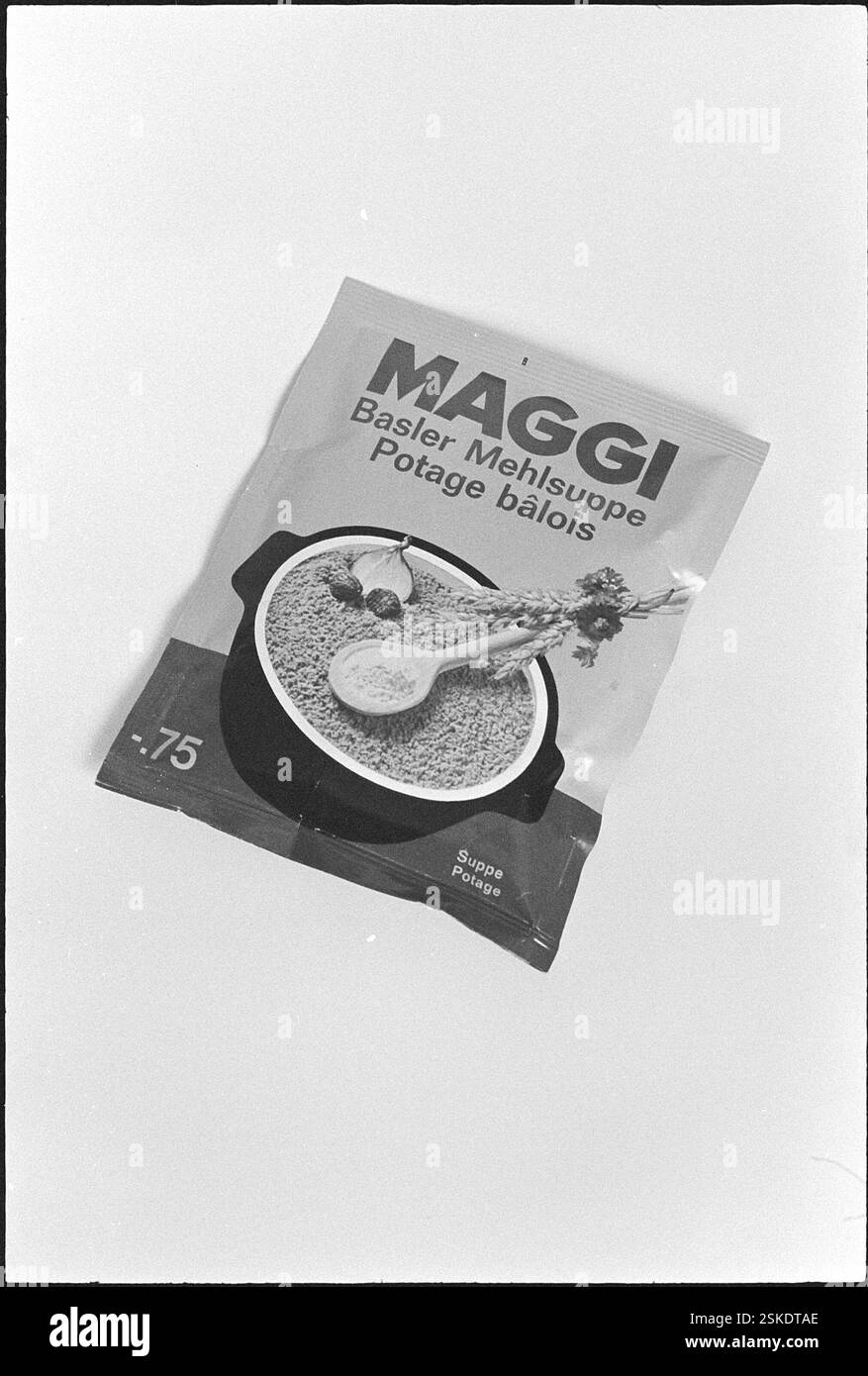Maggi Suppe 1971#Maggi soup 1971- RDB BY DUKAS Stock Photo - Alamy