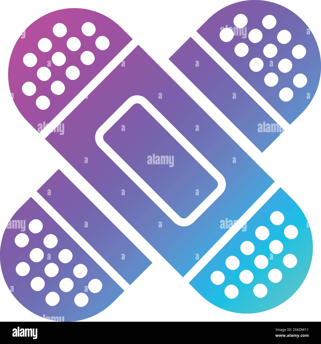 Modern band aid Stock Vector Images - Alamy