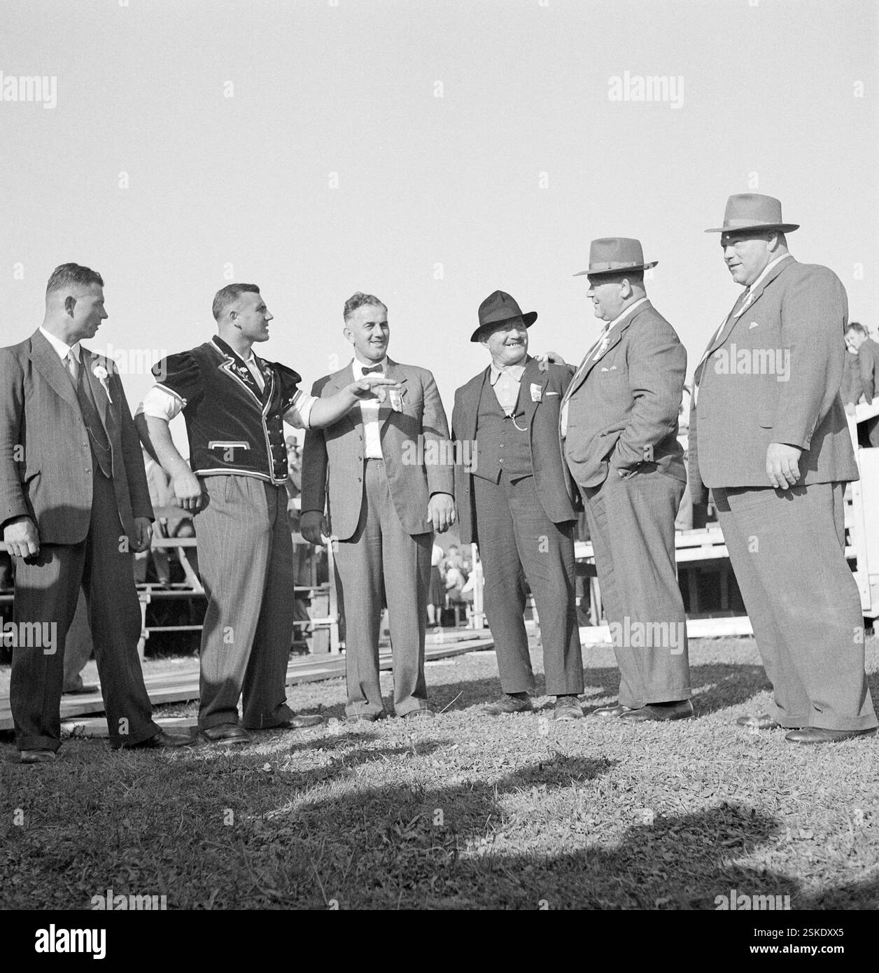 v.l.n.r.(from left to right): Otto Marti, Peter Vogt, Werner Bürki ...