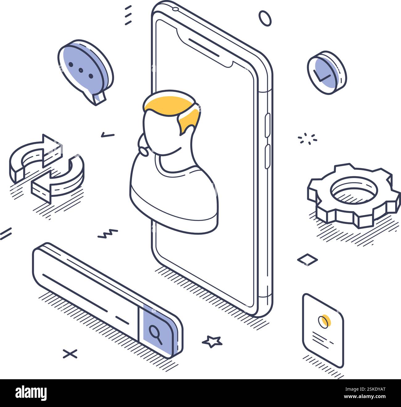 Figure emerging Cut Out Stock Images & Pictures - Alamy