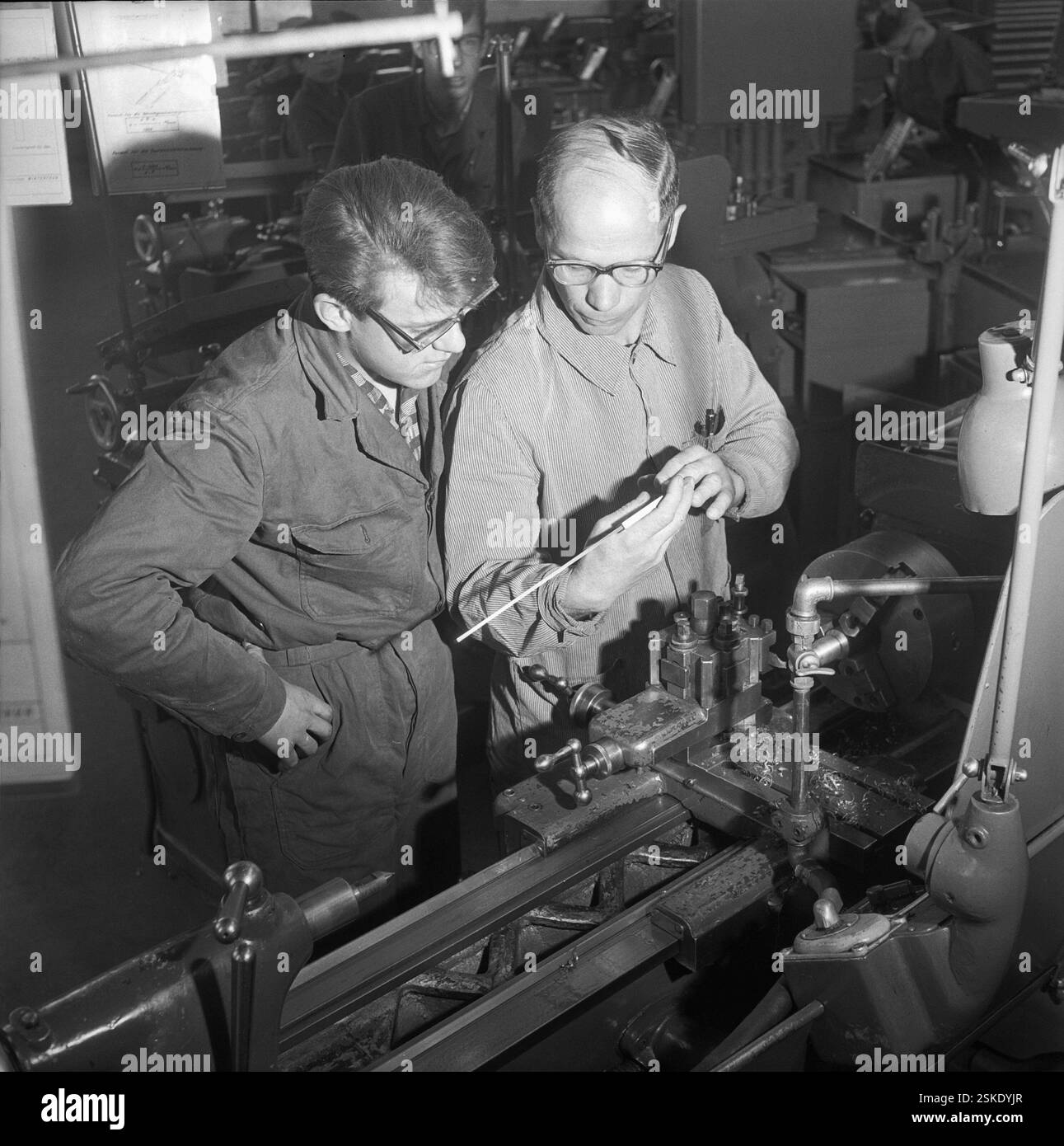 Neue Lehrwerkstätte der Sulzer-Werke, Winterthur 1961#New training ...