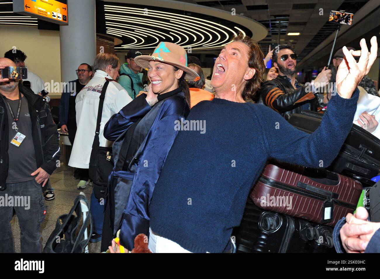 RTL - Dschungelcamp 2025. Lilly Becker und Jörg Dahlmann anläßlich der ...