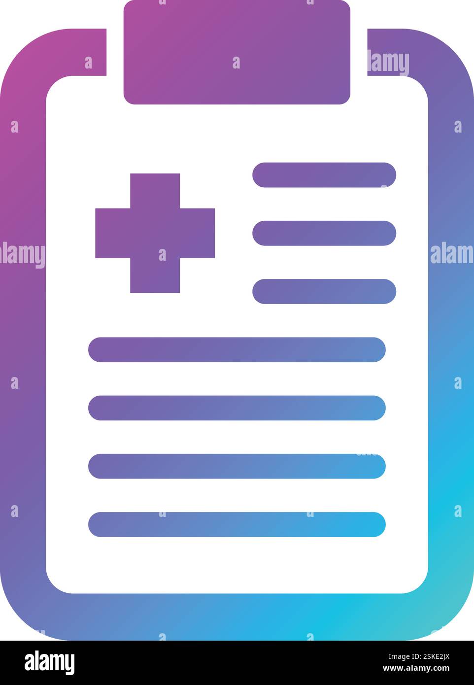 Medical Report Vector Icon Design Illustration Stock Vector Image & Art ...
