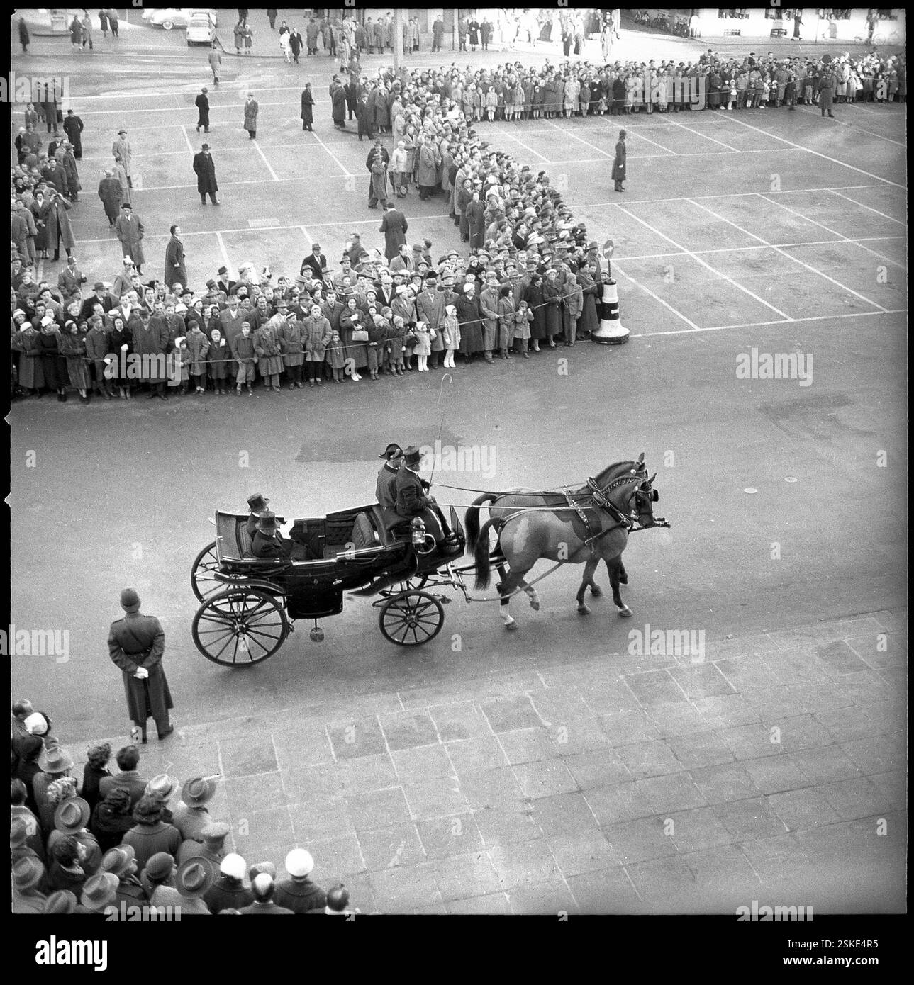 Landauer#Landau carriage--- Neujahrsempfang im Bundeshaus 1958 ...