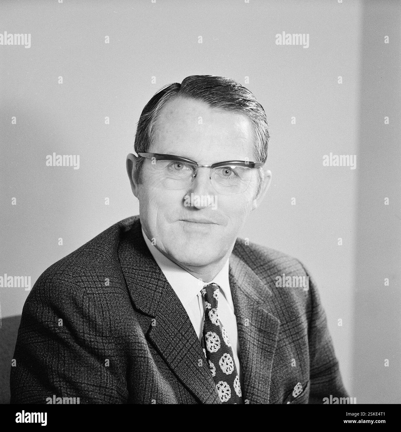 Dominic Carl, SRG Verwaltungsdirektor 1971#Dominic Carl, managing ...