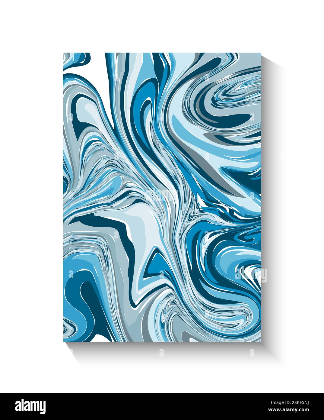 Abstract geometric background. Liquid dynamic Fluid, wavy forms mixed ...
