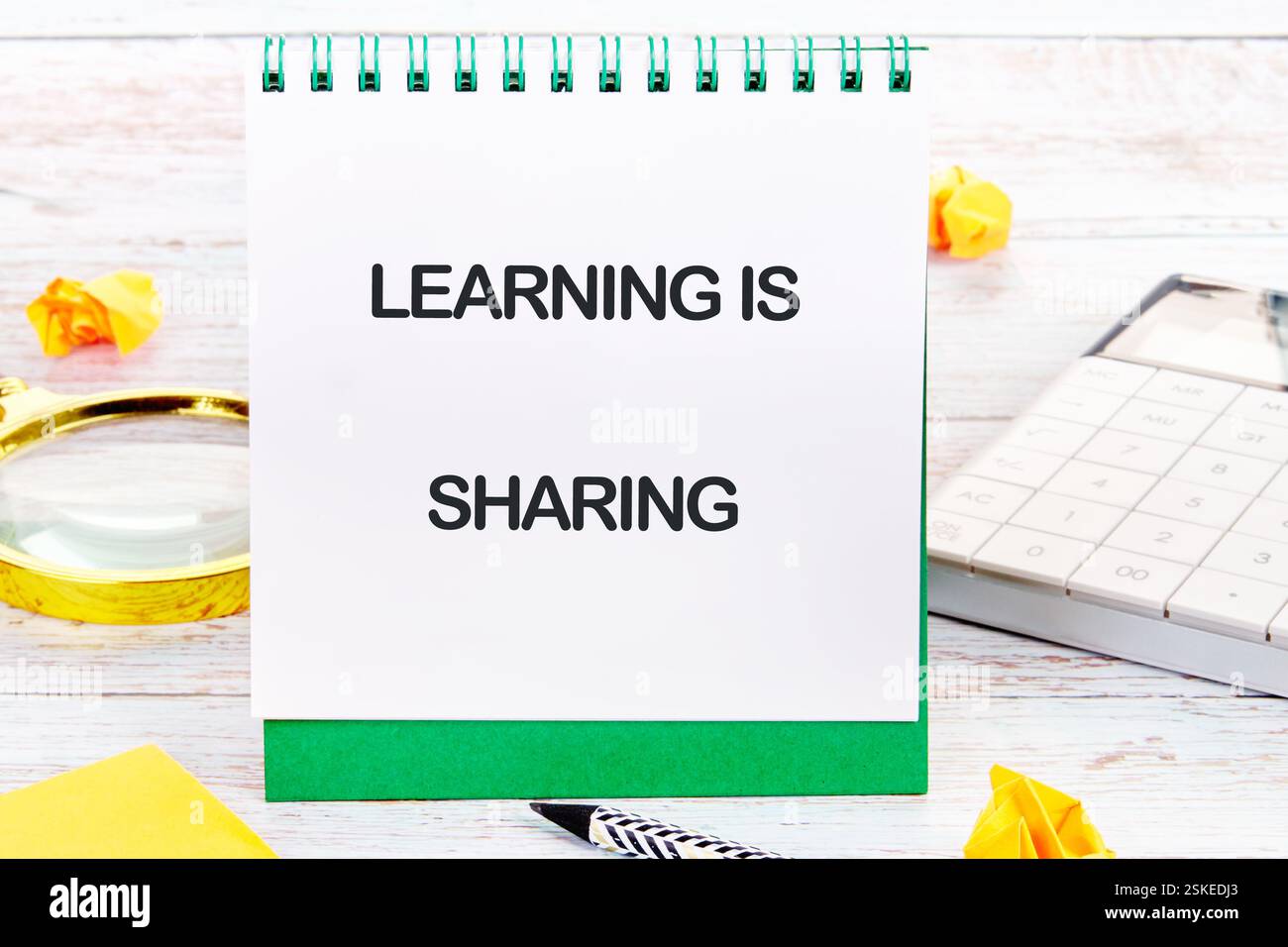 A clear message about the importance of sharing knowledge in education ...