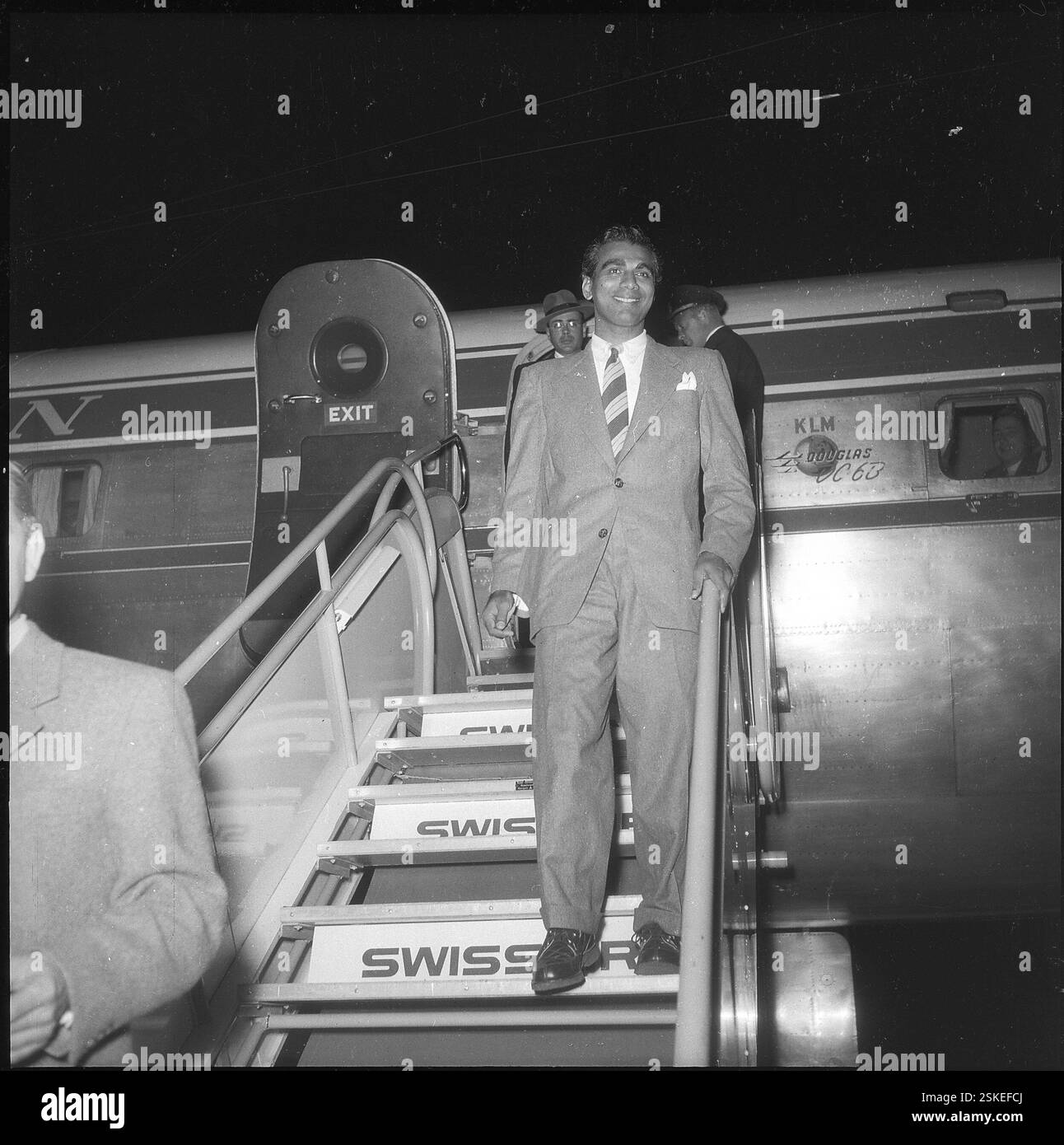 Premierminister Cheddi Jagan in Kloten 1953#Prime Minister Cheddi Jagan ...