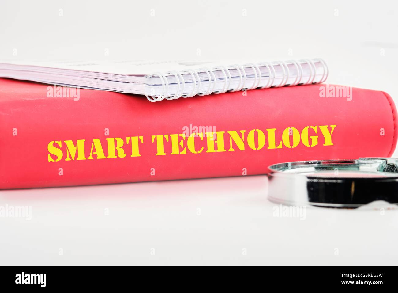 The concept of technology and development. Phrase, words, text SMART ...