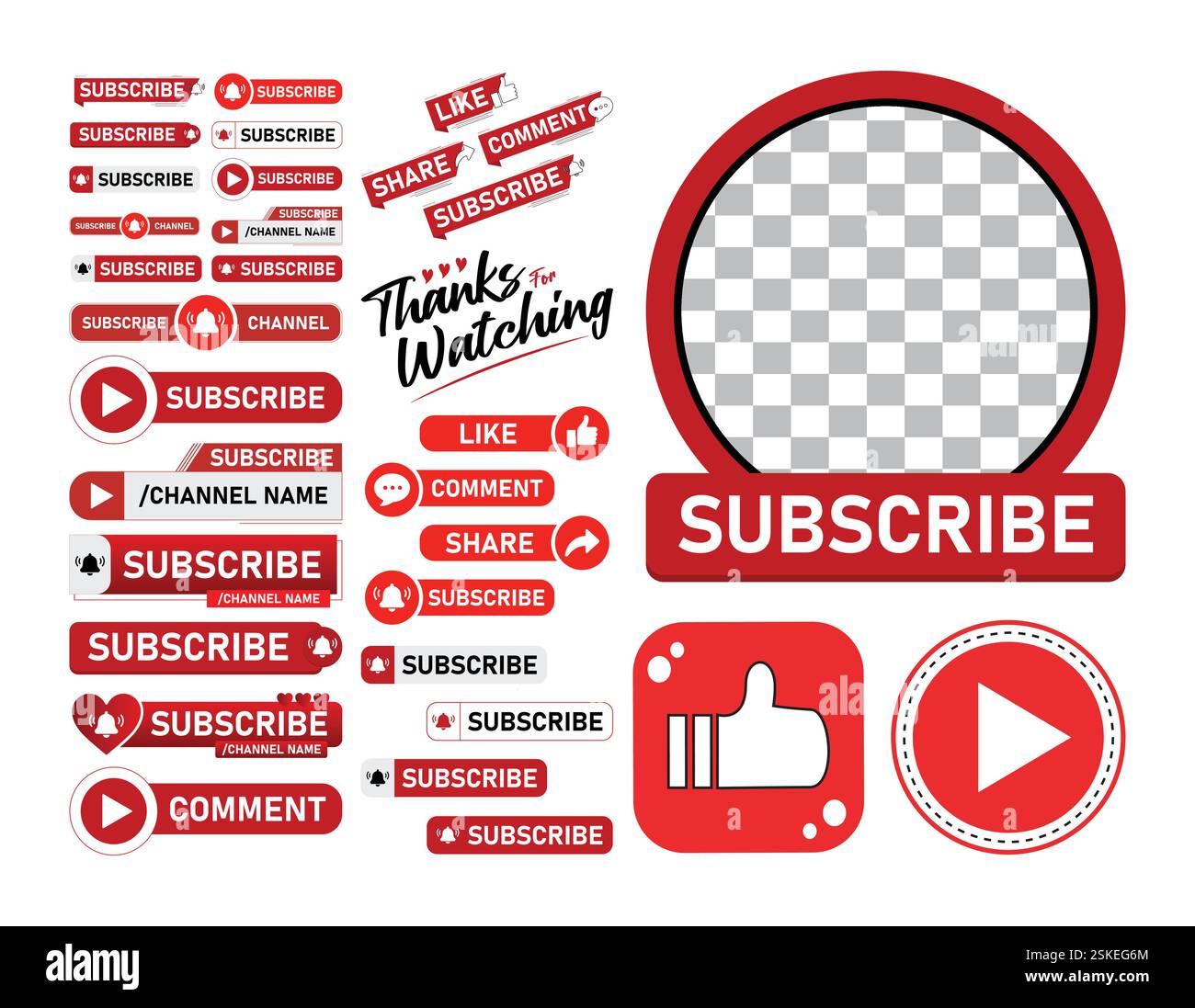 Youtube overlays hi-res stock photography and images - Alamy