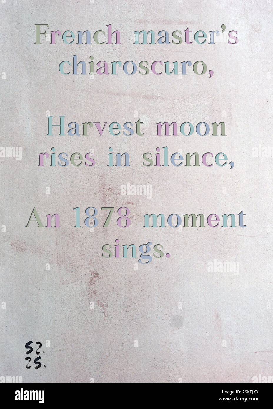 French master's chiaroscuro, Harvest moon rises in silence, An 1878 ...