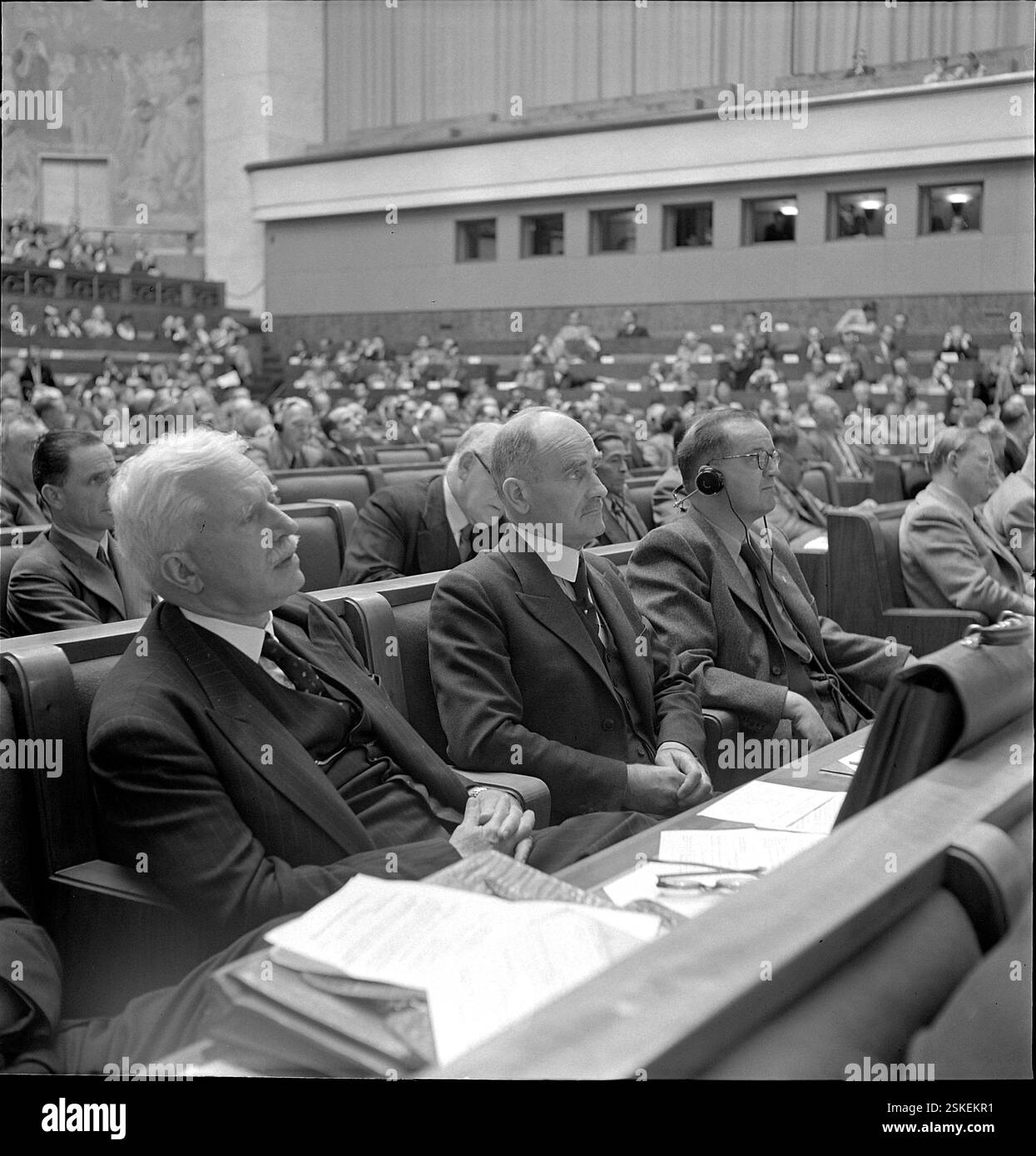 30. Internationale Arbeitskonferenz (BIT), Genf 1947: William Rappard ...