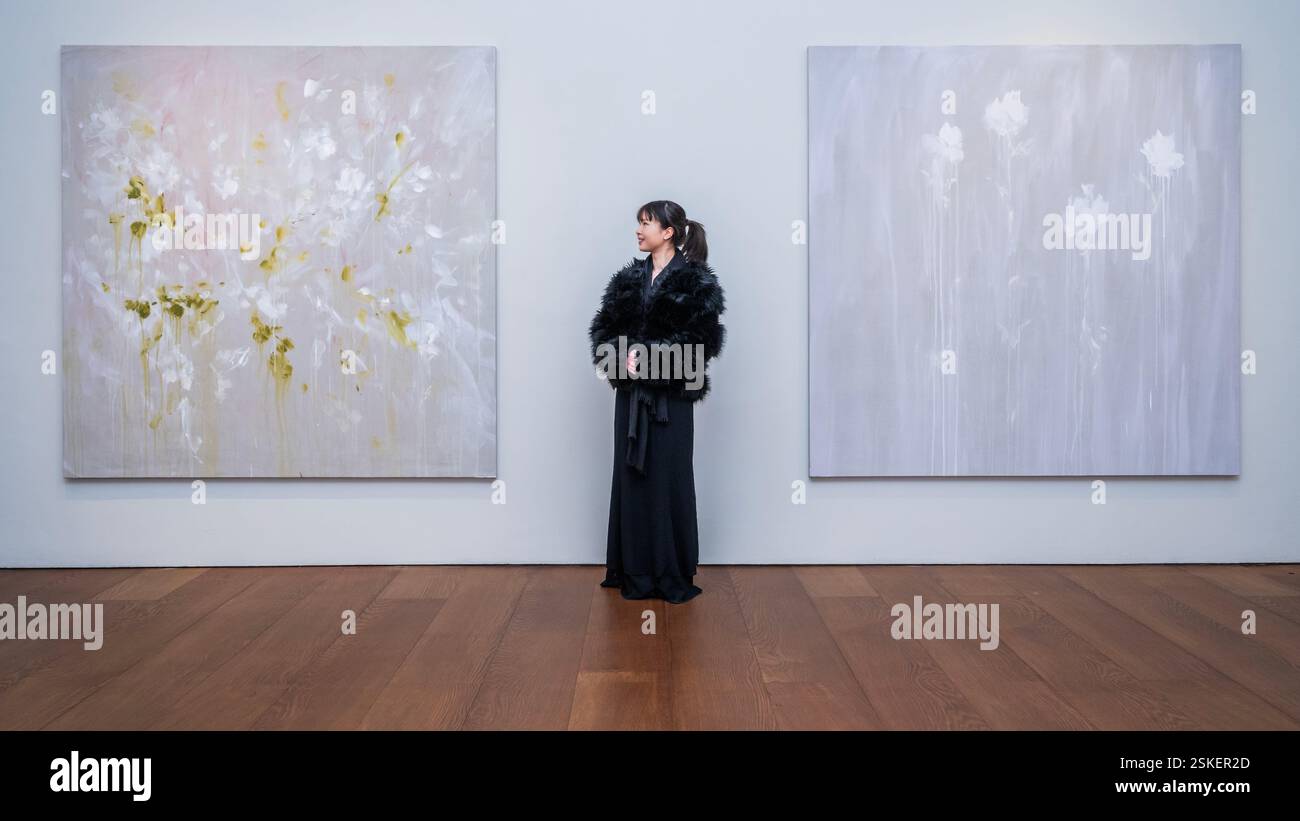 London, UK. 11 Feb 2025. Eucalyptus Spray, 2024 and Full of Sorrow ...