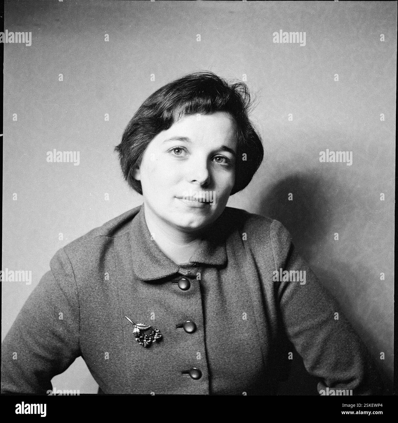 Opernsängerin Eva-Maria Rogner, Zürich 1964#Opera singer Eva-Maria ...