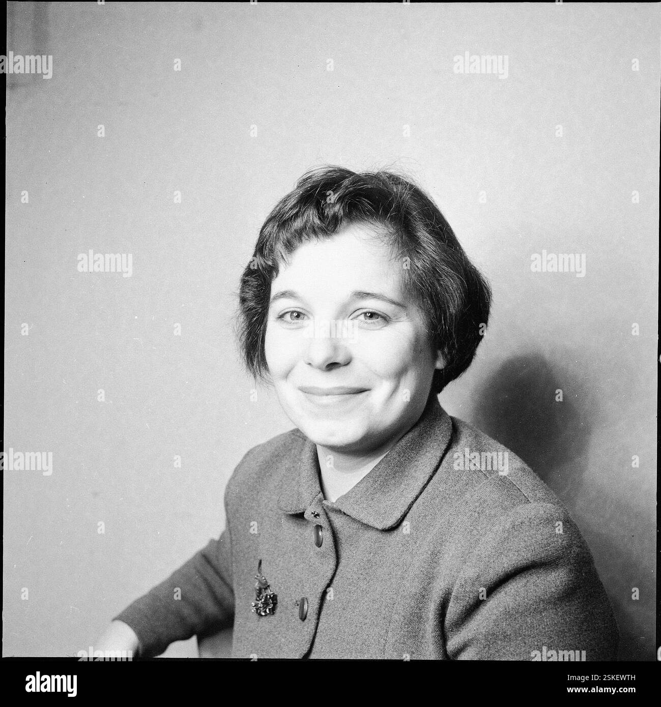 Opernsängerin Eva-Maria Rogner, Zürich 1964#Opera singer Eva-Maria ...