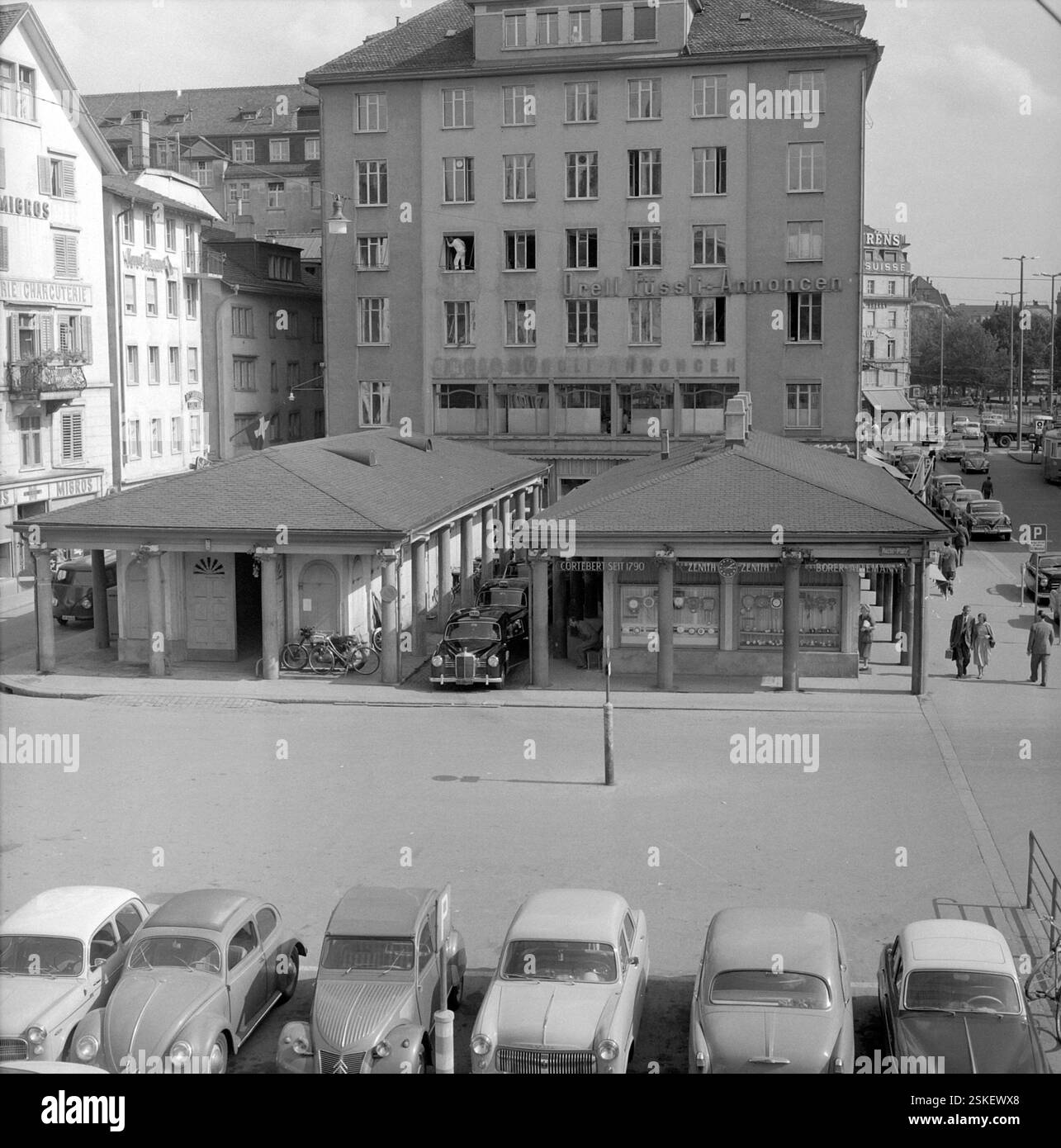 Gebäude die später zum kleinen Theater am Hechtplatz umgebaut wurden ...