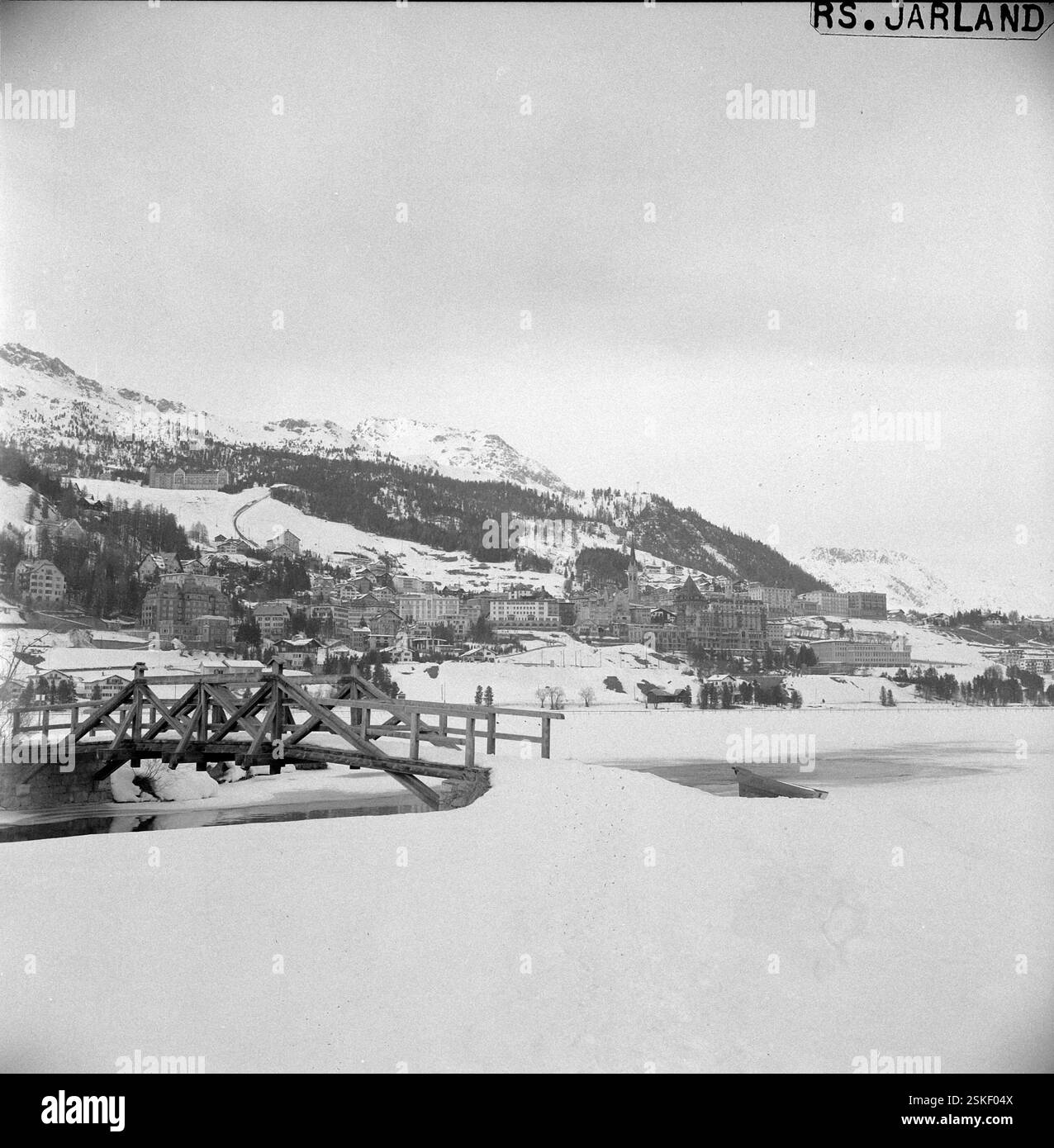 St. Moritz im Winter 1962#St. Moritz, winter 1962- RDB BY DUKAS Stock ...