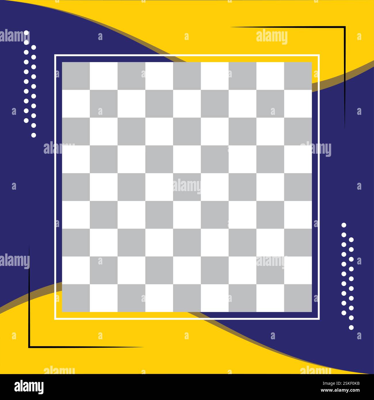 Colorful Vector Frame Background Template Design Stock Vector Image ...