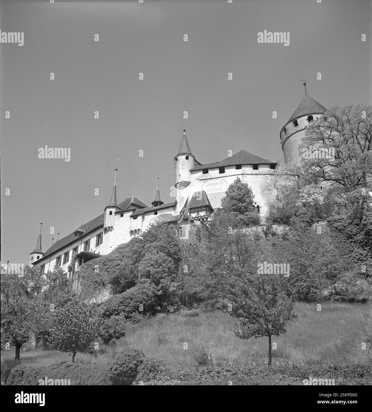 Lucens castle hi-res stock photography and images - Alamy