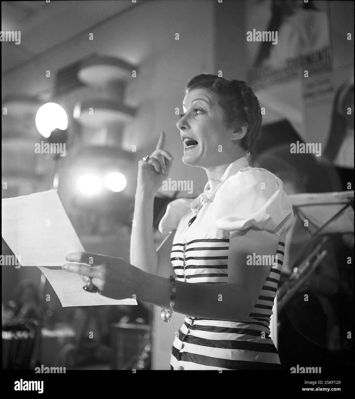 Marcelle Chantal, Schauspielerin, 40er/50er J.#Marcelle Chantal ...